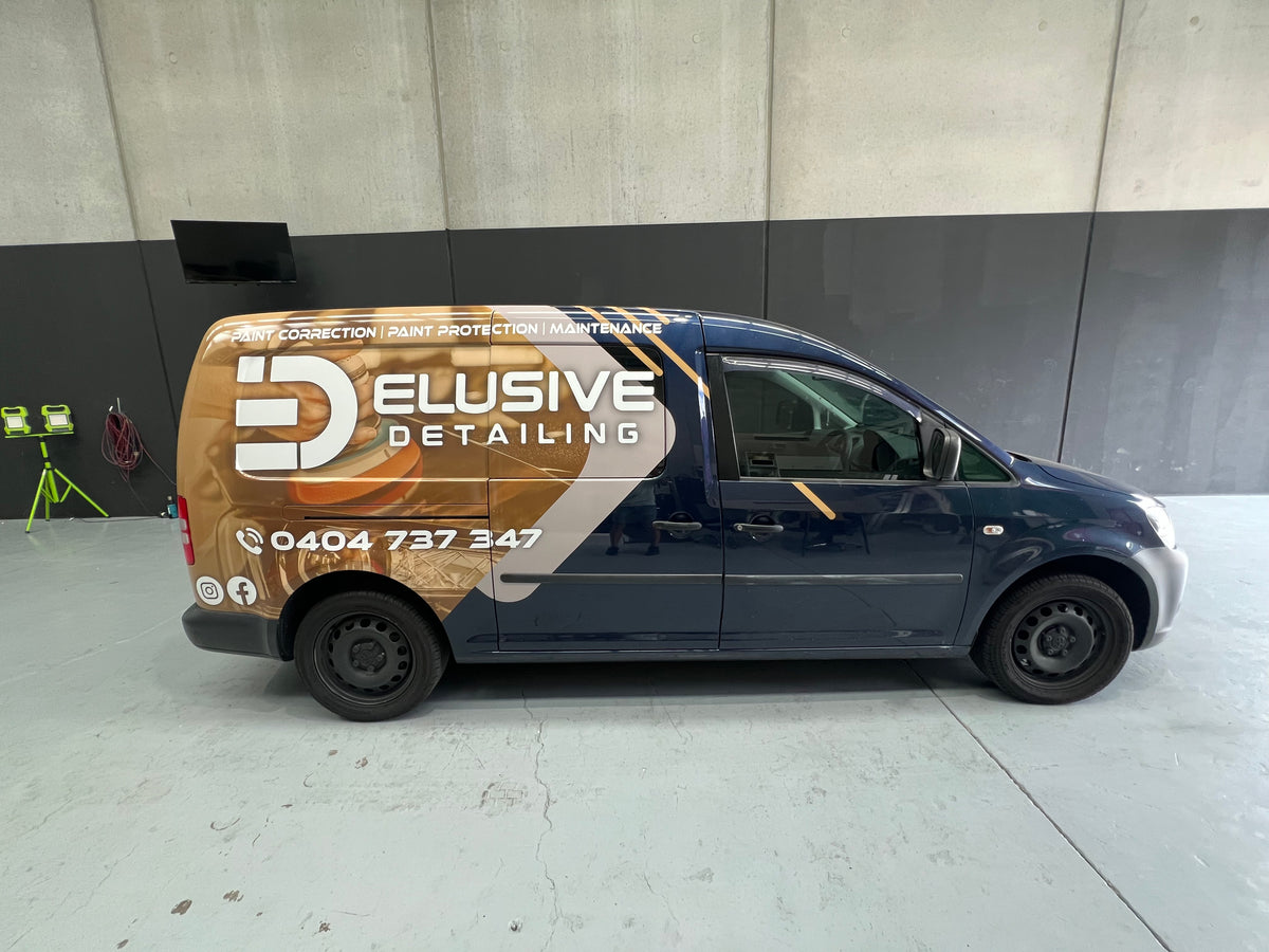 Commercial Van Half wraps – After Hours Design